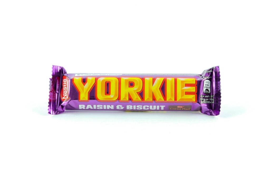 Nestle Yorkie Raisin And Biscuit Chocolate - Best Of British