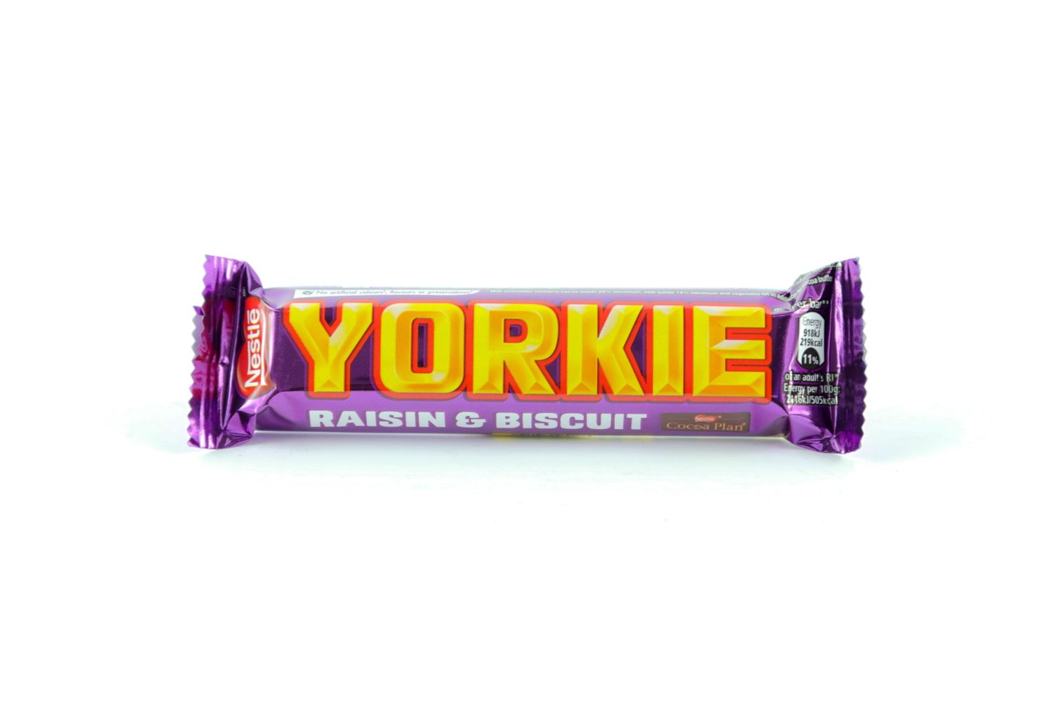 Nestle Yorkie Raisin And Biscuit Chocolate - Best Of British