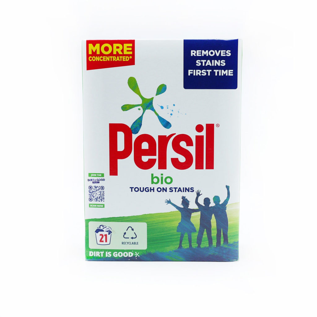 Persil Powder BIO 21 Wash - Best Of British