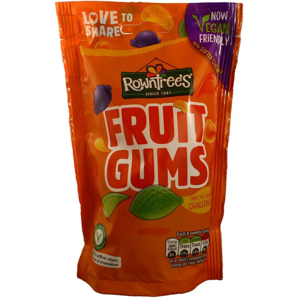 Rowntree Fruit Gums - Best Of British