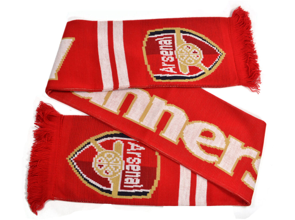 Arsenal Scarf Gunners Red - Best Of British